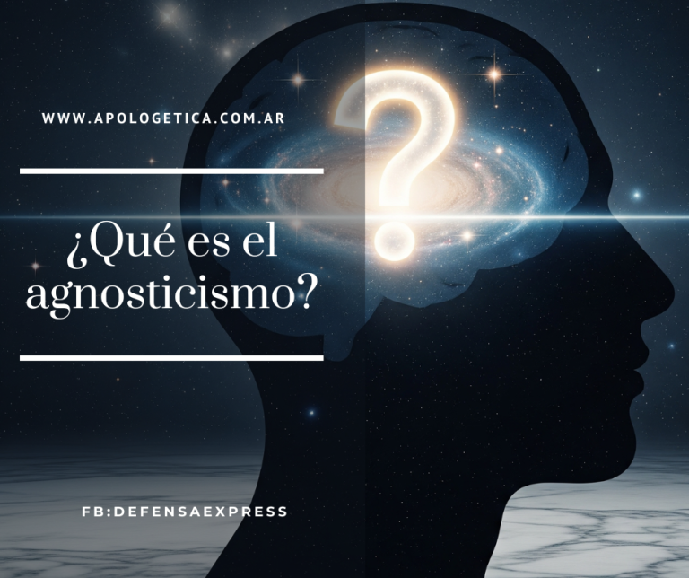 ¿Qué es el agnosticismo?